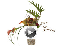 Static and Dynamic Line in Floral Design