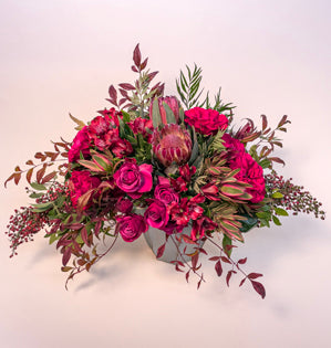 Viva Magenta Flower Bouquet Step-By-Step Video Tutorial